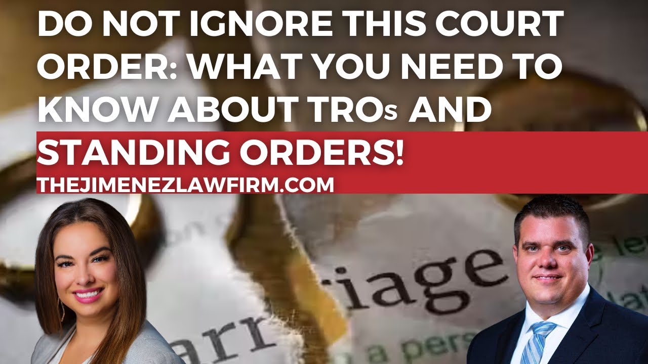 Do NOT Ignore This Court Order: What You Need to Know About TROs and ...